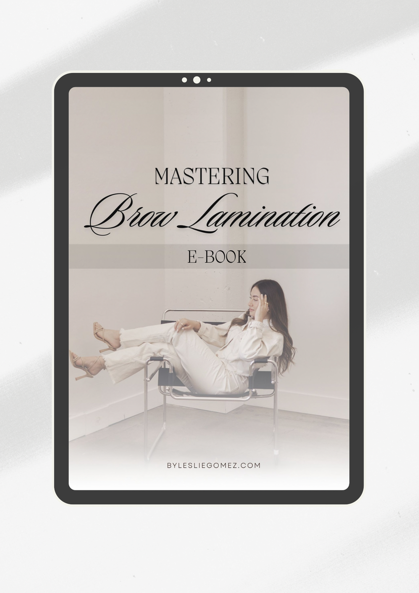 Mastering Brow Lamination E-Book – bylesliegomez